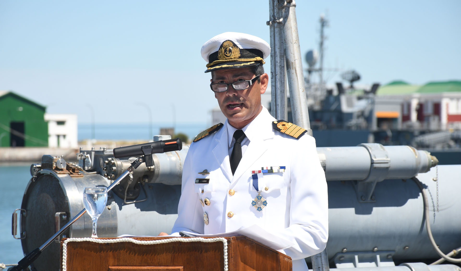 Nuevo Comandante en la corbeta ARA "Espora"
